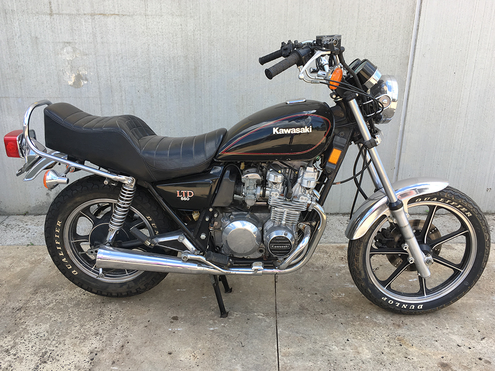 Kawasaki 550LTD Classic Style Motorcycles